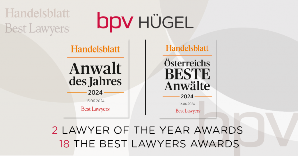 bpv Hügel | Best Lawyers | Handelsblatt-Ranking 2024